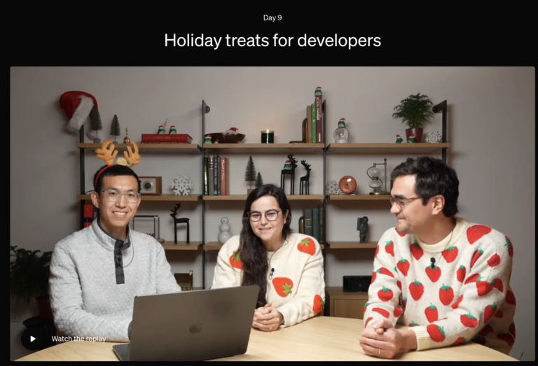 OpenAIのイベント「12 Days of OpenAI」とは？一連の話題をわかりやすく解説 | New Venture Voice