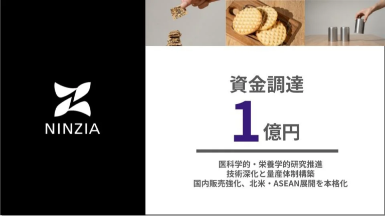 【株式会社NINZIA】蒟蒻が食の未来を拓く！次世代フードテックで「食感創成」に挑む | New Venture Voice
